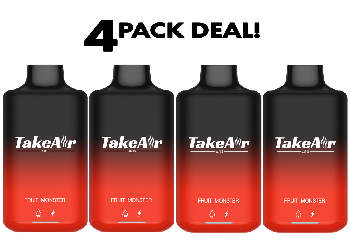 Buy Fruit Monster 4-Pack Vapes | Best Fruit Flavored Vaping Deal ...